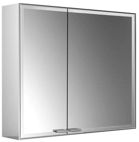Emco Prestige 2 - Nástěnná zrcadlová skříň 788 mm široké dveře vpravo se světelným systémem, zrcadlová 989708002