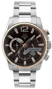 Pánské vodotěsné náramkové hodinky JVD JE1002.2 - chronograf 10ATM