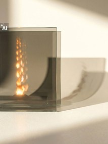 Sinsay - Dekorativní LED lampička s efektem plamene - černá