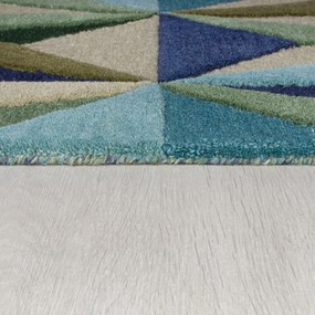 Flair Rugs, Kusový koberec Illusion Reverie Blue, 120x170, vícebarevná, dětský pokoj