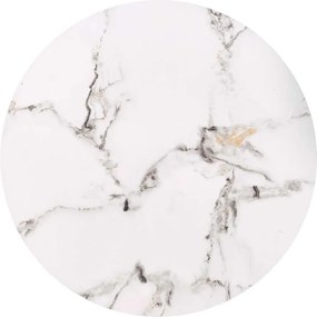 Konferenční stolek Christian, mramor / černá