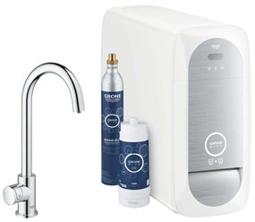 Grohe Blue Home - Dřezový ventil Mono Connected, s chladícím zařízením a filtrací, chrom 31498001