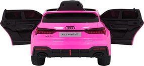 Elektrické autíčko Audi RS6 Avant GT růžové