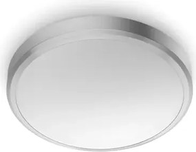 Philips Doris CL257 nikl / Koupelnové stropní svítidlo / LED / 17W / 1