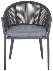 Set 2 ks. zahradních židlí Millet (tmavě šedá). 1035761