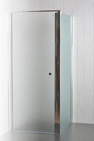 ARTTEC P-50 chrome - Pevná stěna 80 cm ke sprchovým dveřím MOON a SALOON grape sklo