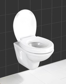 Toaletní sedadlo Secura Comfort WENKO, pohodlné toaletní sedadlo Duroplast Easy-Close