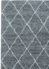 Kusový koberec Alvor Shaggy 3401 grey - 240 x 340 cm