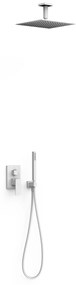 TRES Cuadro Exclusive Podomítkový jednopákový sprchový set Rapid-Box, bílá matná 00628003BM