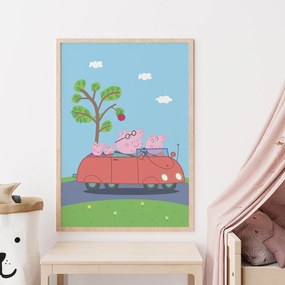Oboustranný plakát Prasátko Peppa | 30 x 42 cm | DP351389