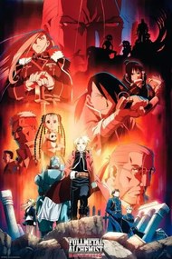 Plakát, Obraz - Fullmetal Alchemist - Key Art, (61 x 91.5 cm)