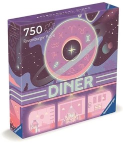 Puzzle ravensburger 120010005 art & soul: astrologická jídelna