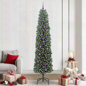 Umělý vánoční stromeček Zelená 240 cm PVC, ocel a plast 3394975