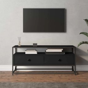 vidaXL TV skříňka 100 x 35 x 45 cm kompozitní dřevo [826306] Barva: Černá