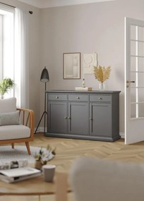 FALCO Komoda Provence 824 šedá