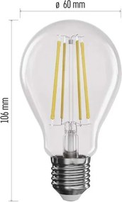 EMOS LED žárovka Retro 7,5W E27 stmívatelná ZF5D52D