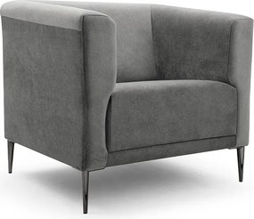IDZ Křeslo DOLTONE - 91 x 80 cm Barva látky Vena: Černá (Vena 20)