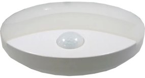 LED Venkovní stropní svítidlo se senzorem LED/15W/230V IP44