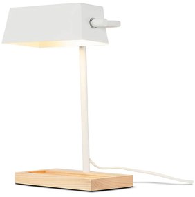 Stolní lampa bridget 40 cm bílá MUZZA