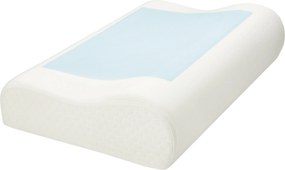 Livarno® Podpůrný šíjový polštář s gelovou vložkou, 48 x 30 x 11 cm
