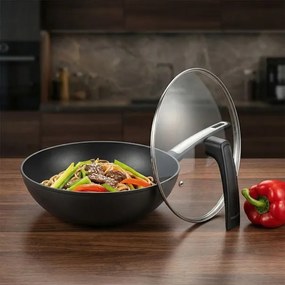 TESCOMA Wok i-PREMIUM ø 30 cm, s poklicí