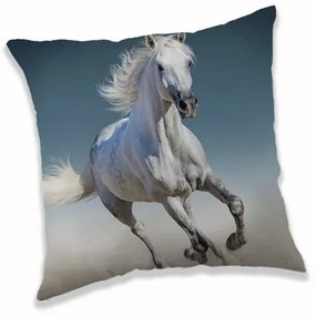 Jerry Fabrics Polštářek White horse, 40 x 40 cm