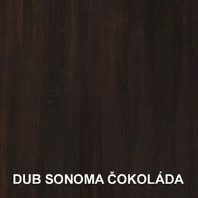 Obývací stěna FINEZJA 3 Barevné provedení Dub sonoma čokoláda