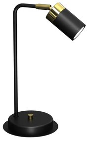 Milagro | Stolní lampa JOKER 1xGU10/25W/230V černá/zlatá | MI1686