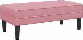 Set pohovek 2 ks Růžová Polyester 3329268