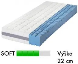 SOFATEX ANTIDEKUBITNÍ MATRACE MEDIK MEDIUM 22 140x200x22cm (ATYP)