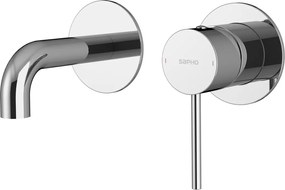 Sapho Ultramix umyvadlová baterie podomítková dvouprvková hubice 10 cm chrom UT110