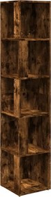 vidaXL Rohová skříňka 33 x 33 x 164,5 cm kompozitní dřevo [809048] Barva: dub sonoma