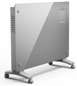 Klarstein Bansin Crystal Smart Kovektor 1500, 1500 W, Aplikace, 5- 50 °C, LED displej, Dotykový displej