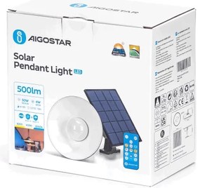 Aigostar - LED Solární lustr na lanku LED/3,2V 3000K/4000K/6500K IP65 + DO