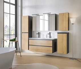Koupelnová skříňka MONAKO šedá 830, horní