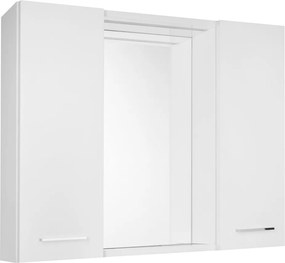 Aqualine Aqualine, ZOJA/KERAMIA FRESH STRIP galerka s LED osvětlením, 70x60x14cm, bílá, 45025S