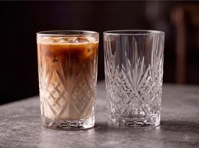 Křišťálové sklenice v sadě 6 ks 250 ml Melodia – Lyngby Glas