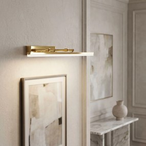 Toolight Rea, Koupelnové nástěnné LED svítidlo APP1873-1W 60cm GOLD, OSW-66028