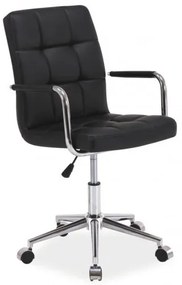 Kancelářská židle TINY black - nosnost 100 kg - výškově stavitelná - 3D6307