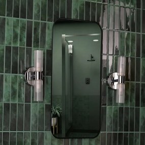 Där Lighting BOL0950 - Koupelnová nástěnná lampa BOLTON 2xG9/5W/230V IP44 chrom