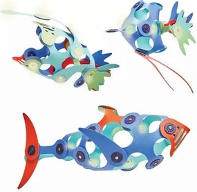 Clixo Ocean Creatures Magnetická stavebnice / 24ks / od 6 let