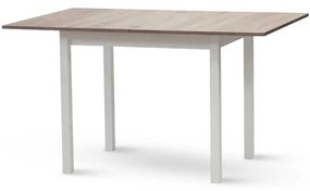 Stima Rozkládací jídelní stůl TWIN extend | Výška stolu: 77,Odstín: dub gladstone-bílá