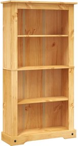 4patrová knihovna mexická borovice Corona 80x29x150 cm 243743
