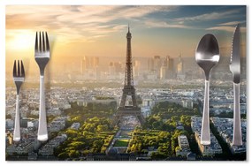 Sablio Prostírání Paříž Eifellova věž Skyline: 40x30cm