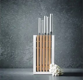 WÜSTHOF Blok na nože CLASSIC WHITE Santoku / 5 dílů / Made in Germany