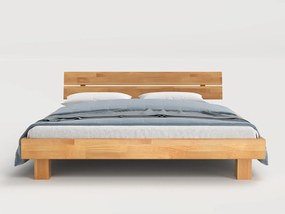 Vysoká postel z bukového dřeva 120x200 cm Getafe