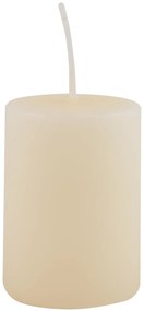 IB Laursen Bílá sloupová svíčka OFF WHITE 6cm