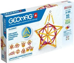 GEOMAG Magnetická stavebnice Classic / 93 dílků / 3-99 let