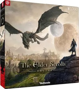 GOOD LOOT Puzzle Elder Scrolls Online: Elsweyr / 1000 dílků / 68,3 × 4