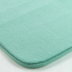 Tyrkysová koupelnová předložka 50x120 cm Vitamine – douceur d'intérieur